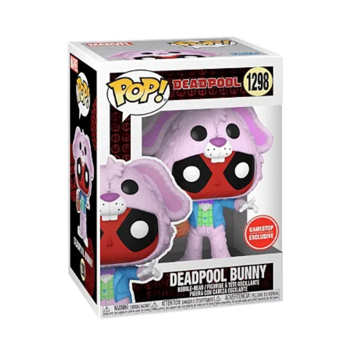 Funko Pop Marvel Deadpool 1298 Deadpool Bunny Exclusive - Game Games ...