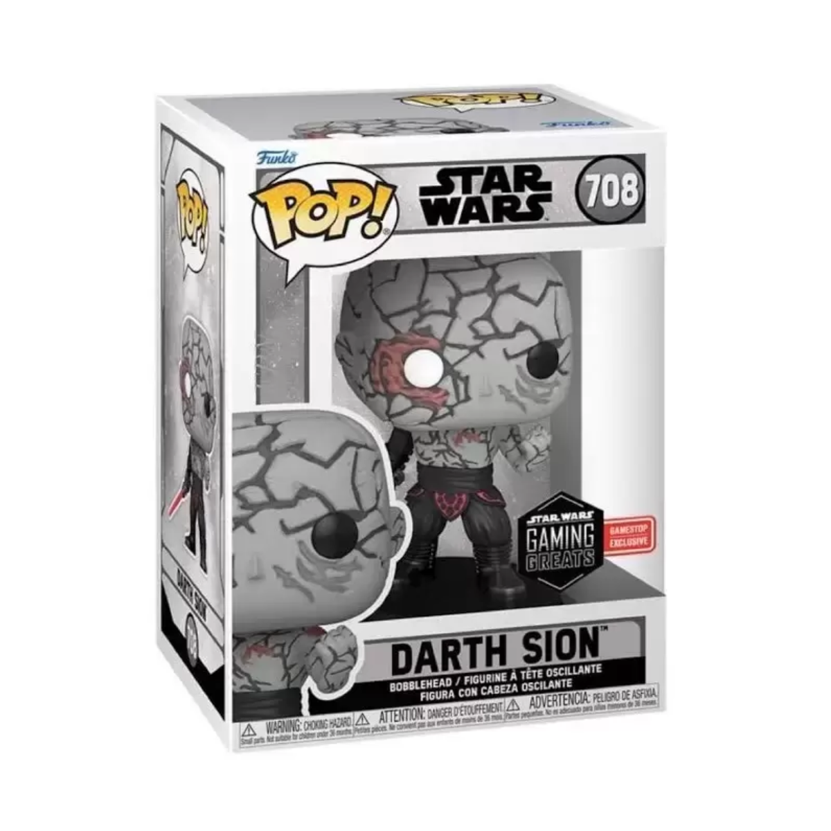 Funko Pop Star Wars 708 Darth Sion Exclusive - Game Games - A Loja Mais ...