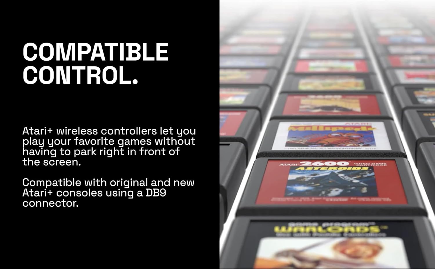 Controle Joystick Atari CX40+ Wireless Atari 2600 7800 + USB - Game ...