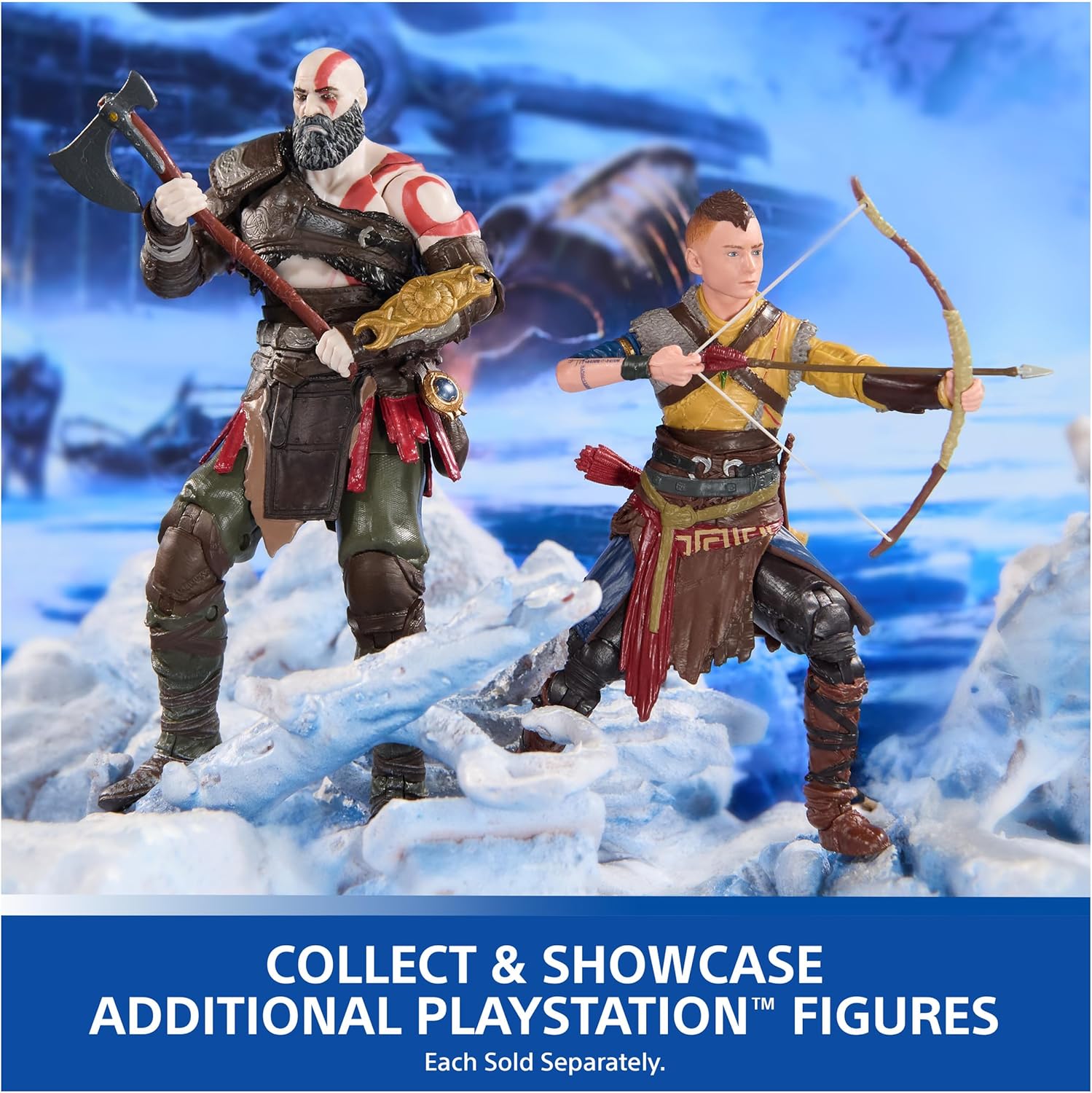 Atreus God of War Ragnarok 14cm Action Figure PlayStation - Game Games ...