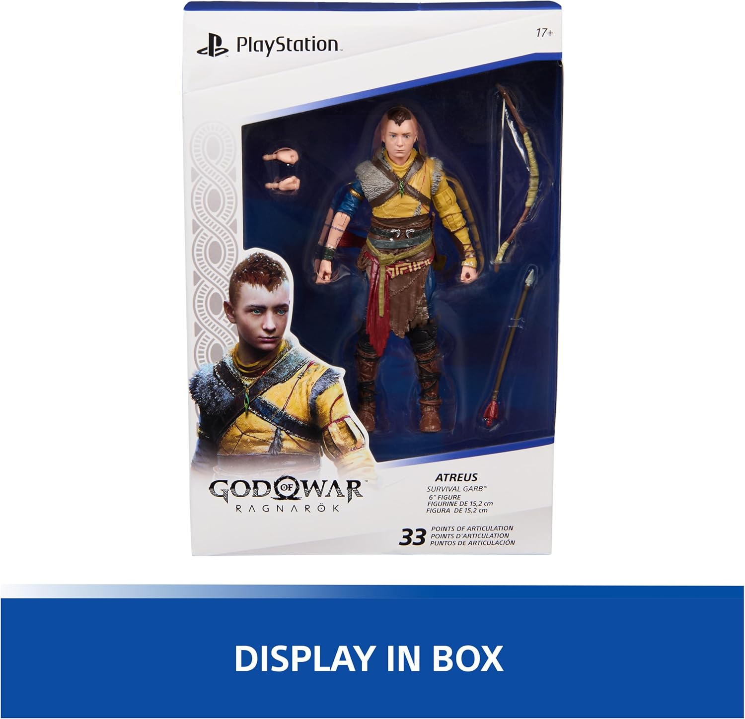 Atreus God of War Ragnarok 14cm Action Figure PlayStation - Game Games ...