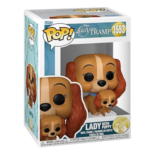 Funko Pop Disney Lady And The Tramp 1553 Lady With Puppy - Game Games ...