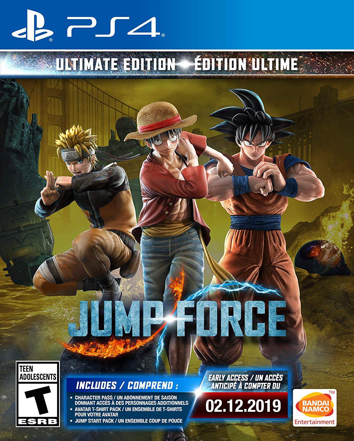 Jump Force Ultimate Edition - PS4 - Game Games - A Loja Mais POP do ...