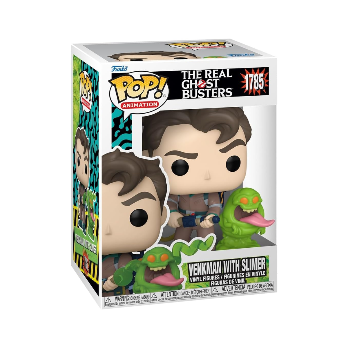 Funko Pop The Real Ghostbusters 1785 Venkman with Slimer - Game Games ...