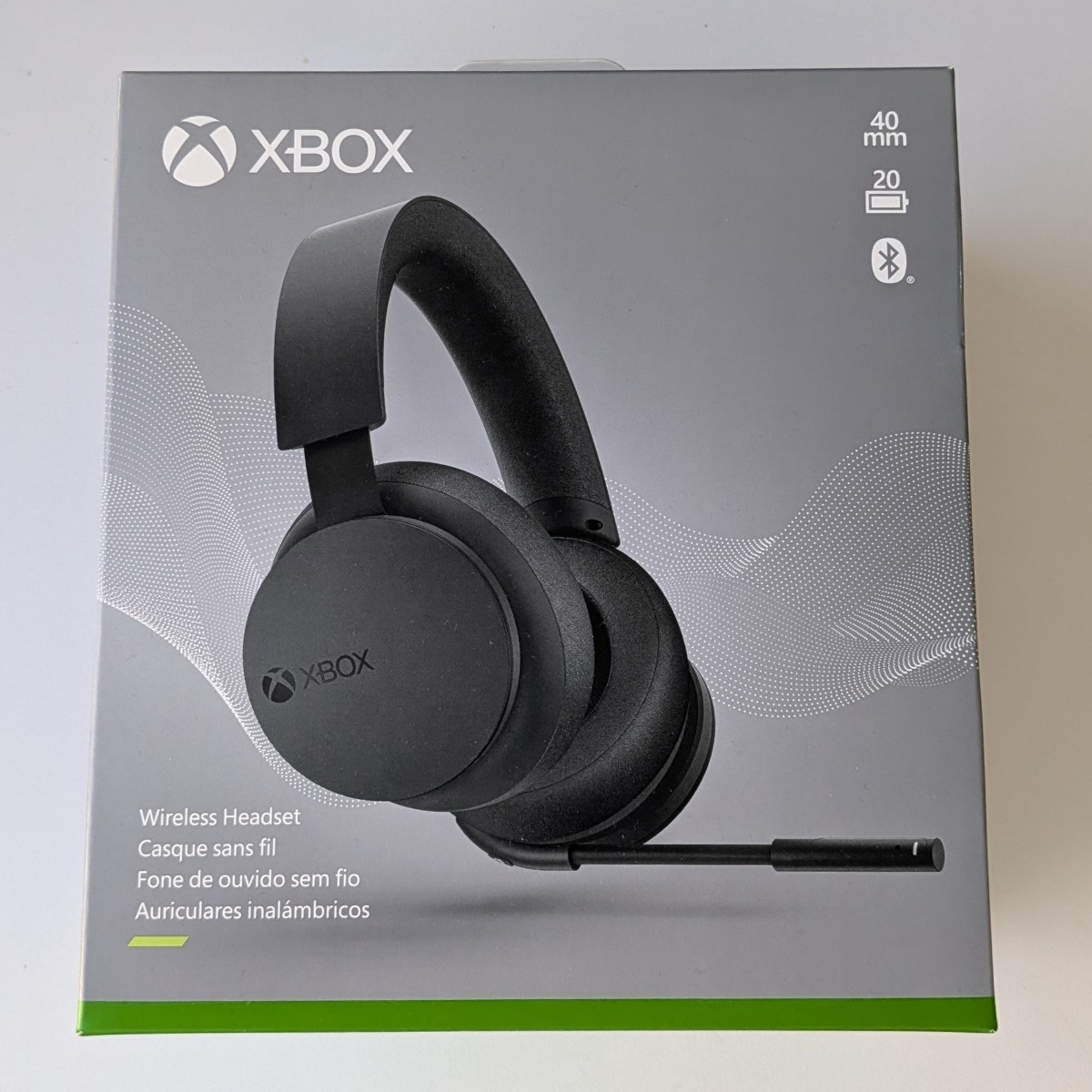 Xbox Wireless Headset New Model Microsoft - Xbox e PC - Game Games - A ...