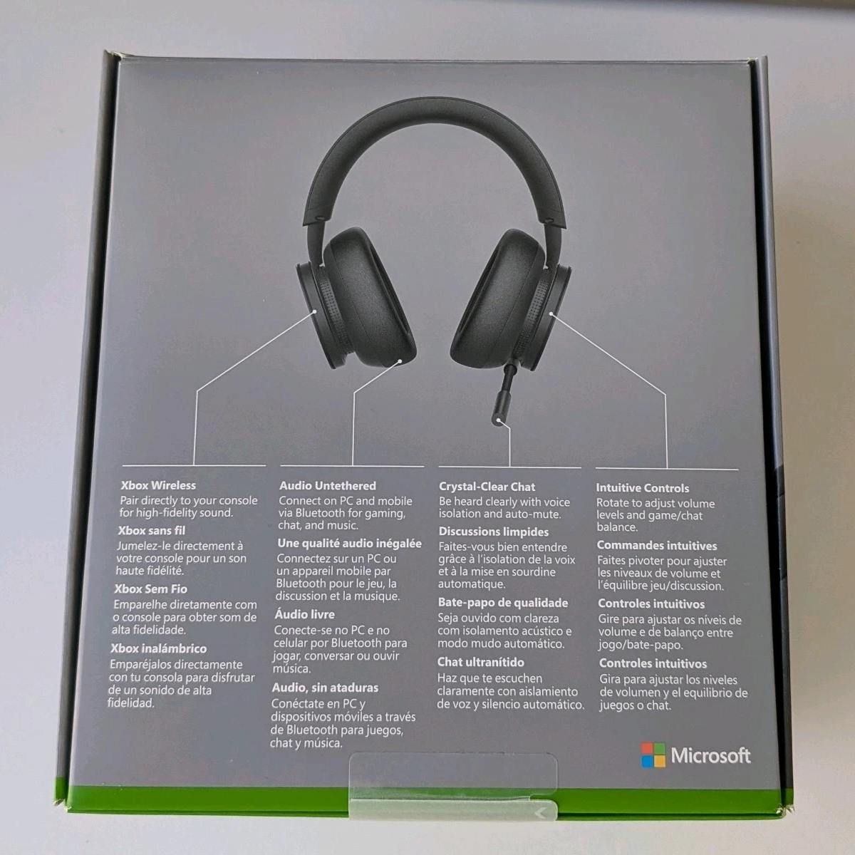 Xbox Wireless Headset New Model Microsoft - Xbox e PC - Game Games - A ...
