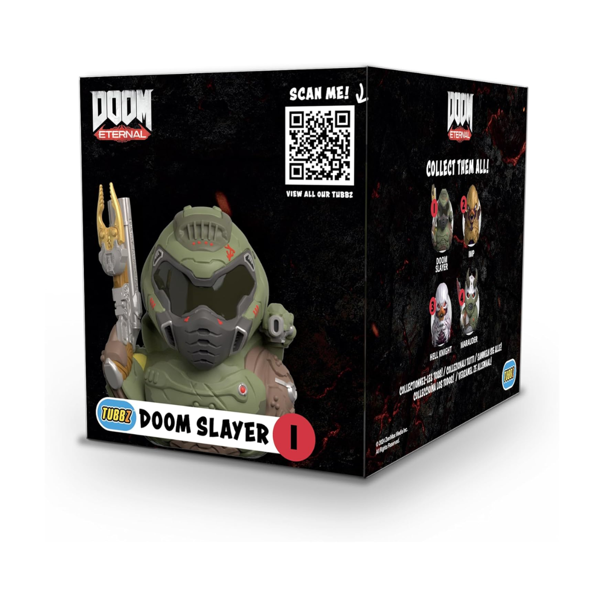 TUBBZ Doom Slayer Cosplaying Rubber Duck Boxed Edition - Game Games - A ...