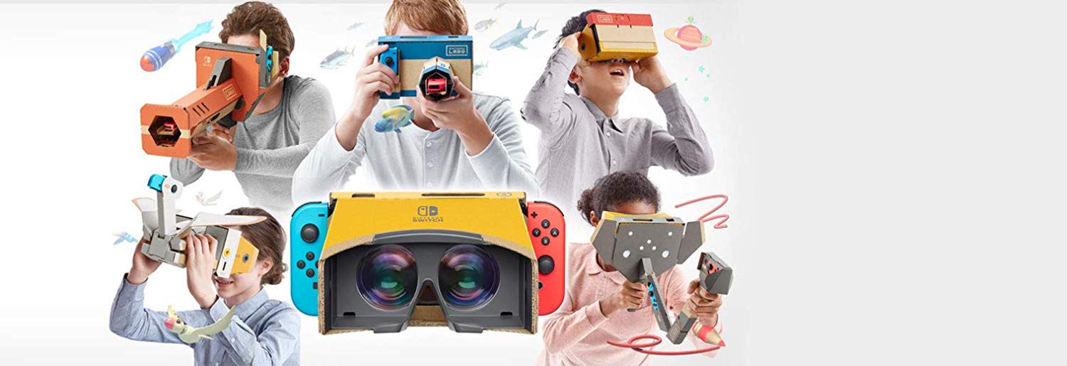 Nintendo Labo VR Kit - Switch - Game Games - A Loja Mais POP do Brasil ...