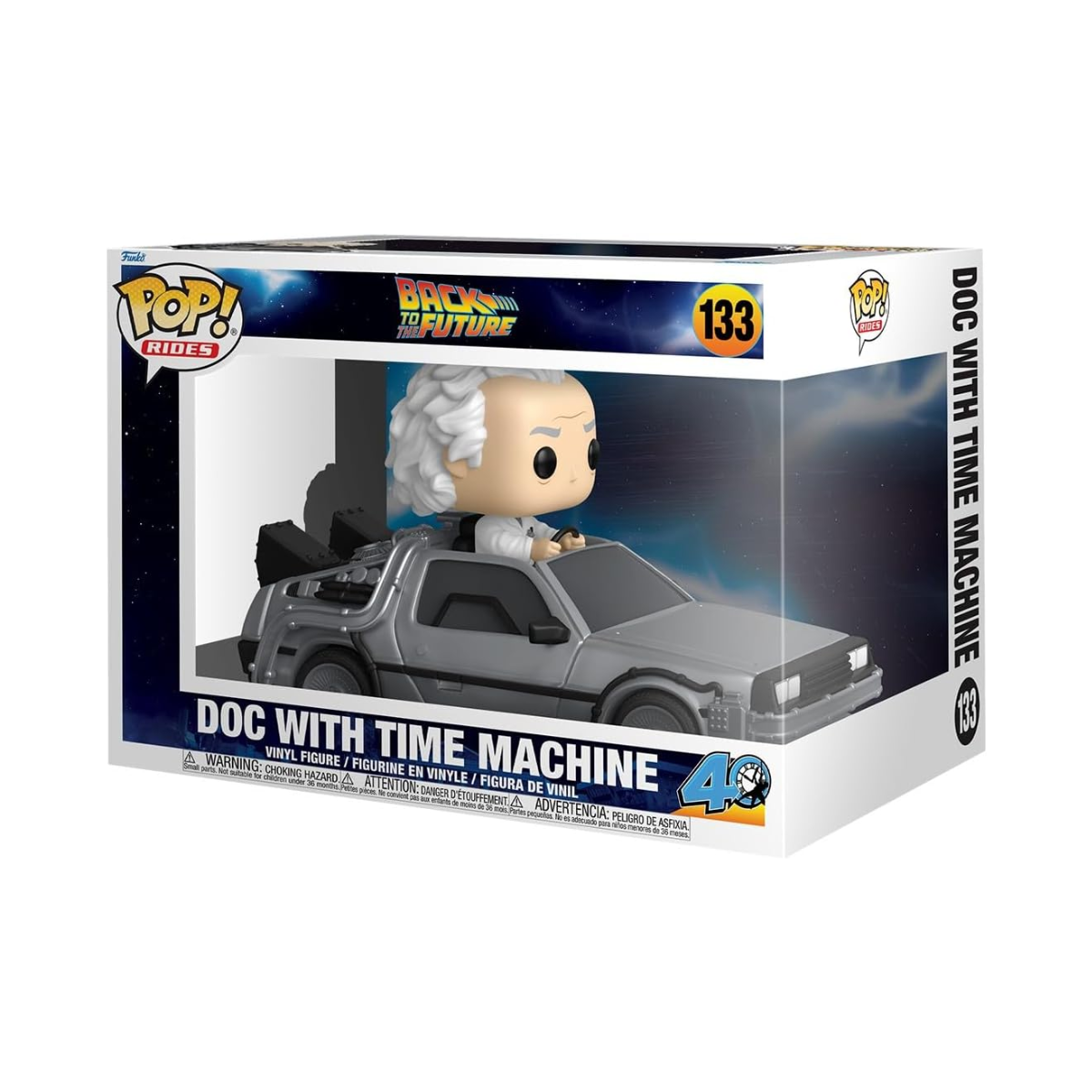 Funko Pop Back to the Future 133 Doc w Time Machine DeLorean - Game Games - A Loja Mais POP do ...
