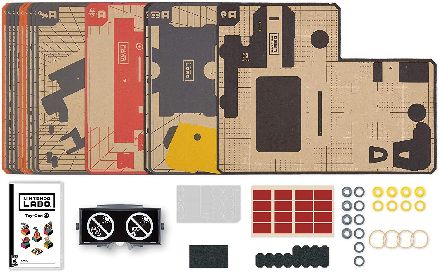 Nintendo Labo Toy-Con 04 VR Kit Starter Set + Blaster - Switch - Game ...