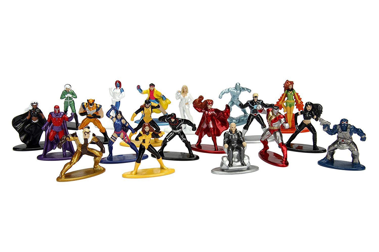Nano Metalfigs Marvel X-Men Pack 20 Die-Cast Figures - Game Games - A ...