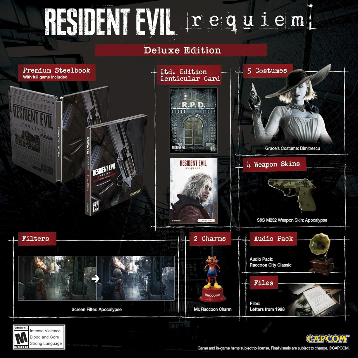 Resident Evil Requiem Deluxe Steelbook Edition - Switch 2 - Game Games ...