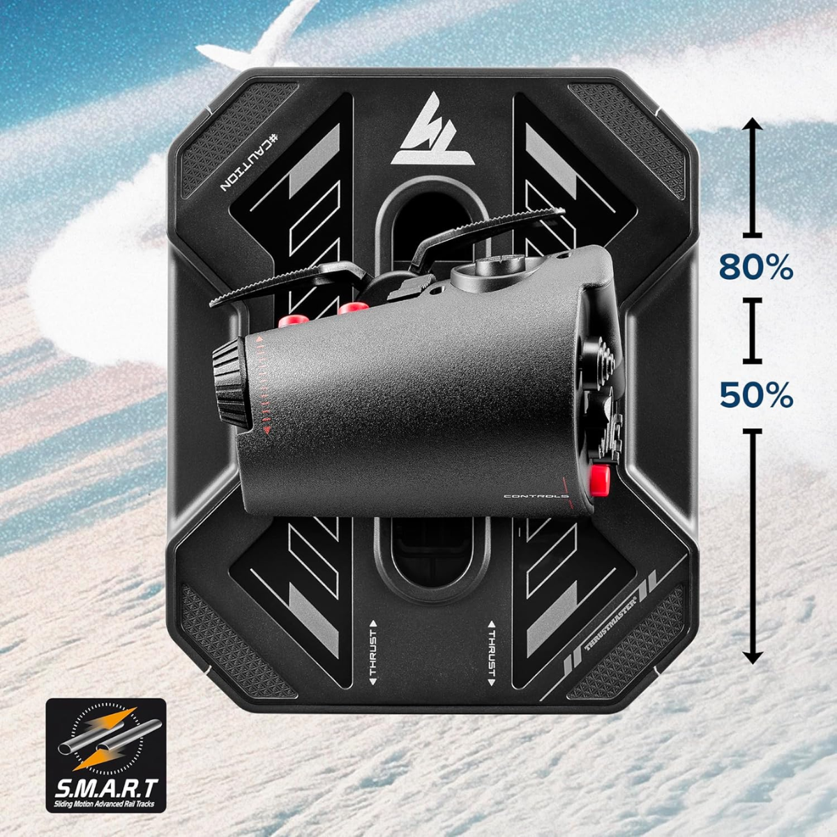 Thrustmaster Sol-R6 Throttle for Flight Simulation PC - Game Games - A ...