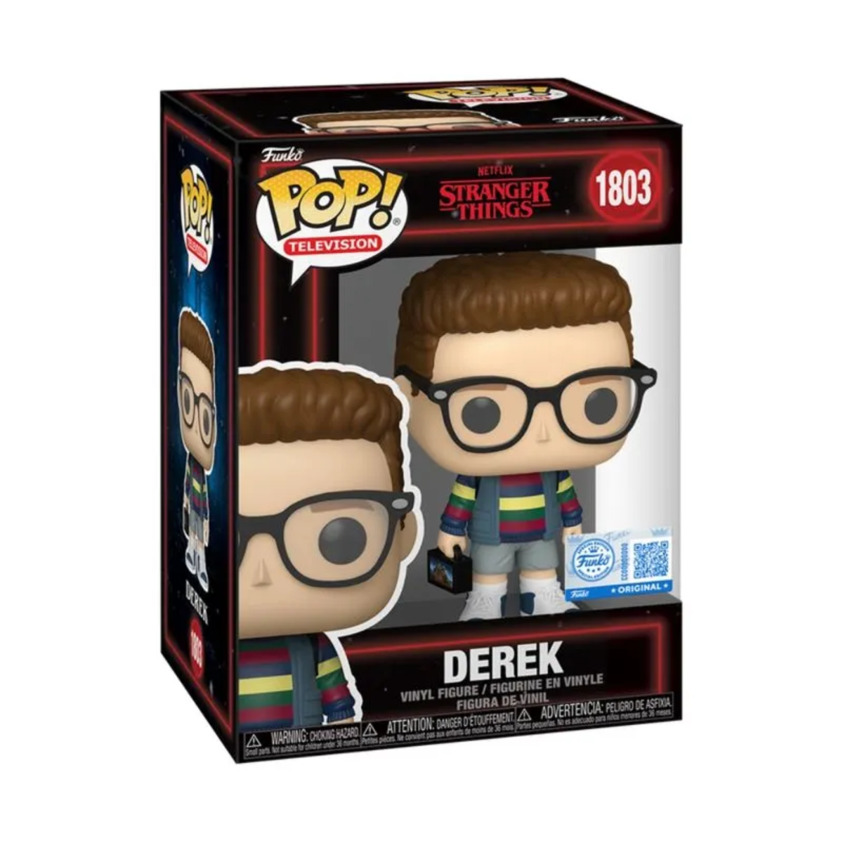 Funko Pop Stranger Things S5 1803 Derek Special Edition - Game Games ...