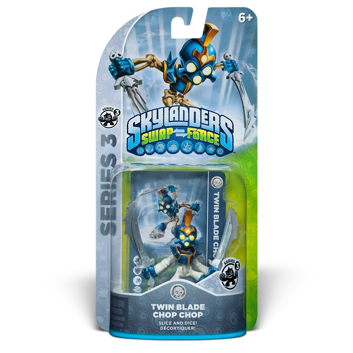 Skylanders Swap Force Twin Blade Chop Chop Series 3 - Game Games - A ...