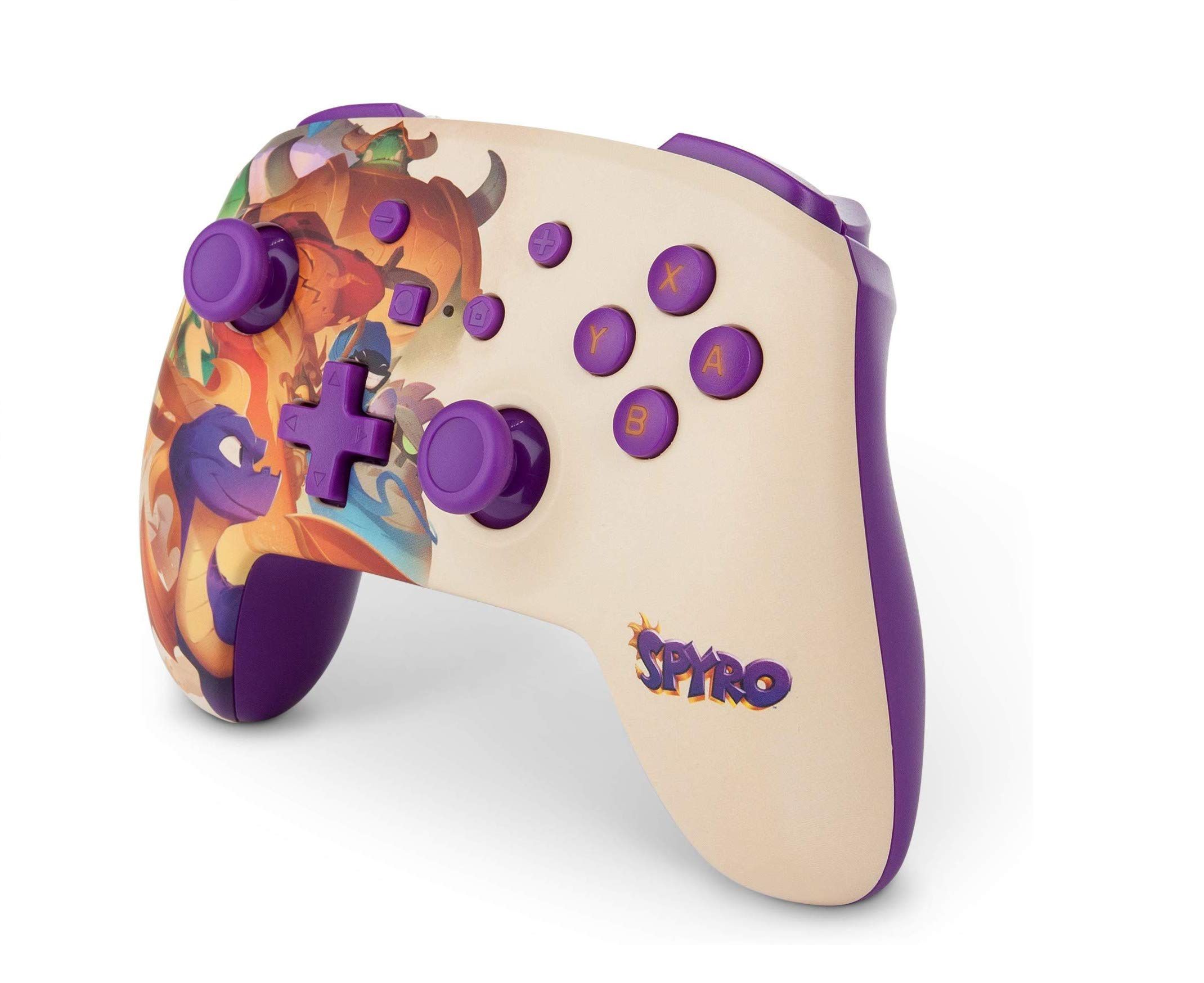 Controle PowerA Enhanced Wireless Spyro - Switch - Game Games - A Loja ...