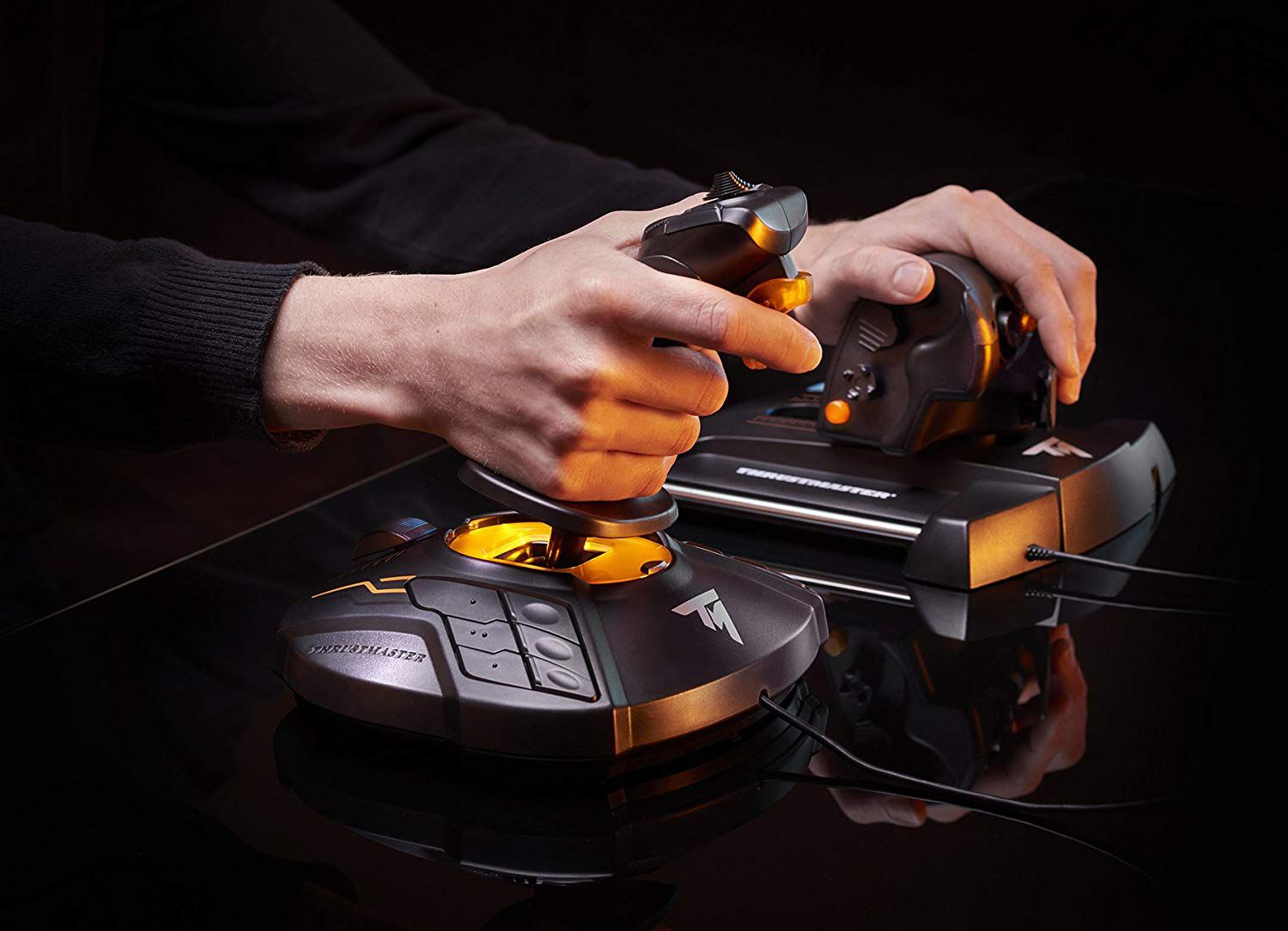 Thrustmaster T.16000m FCS Hotas C/ Acelerador - PC - Game Games - A ...