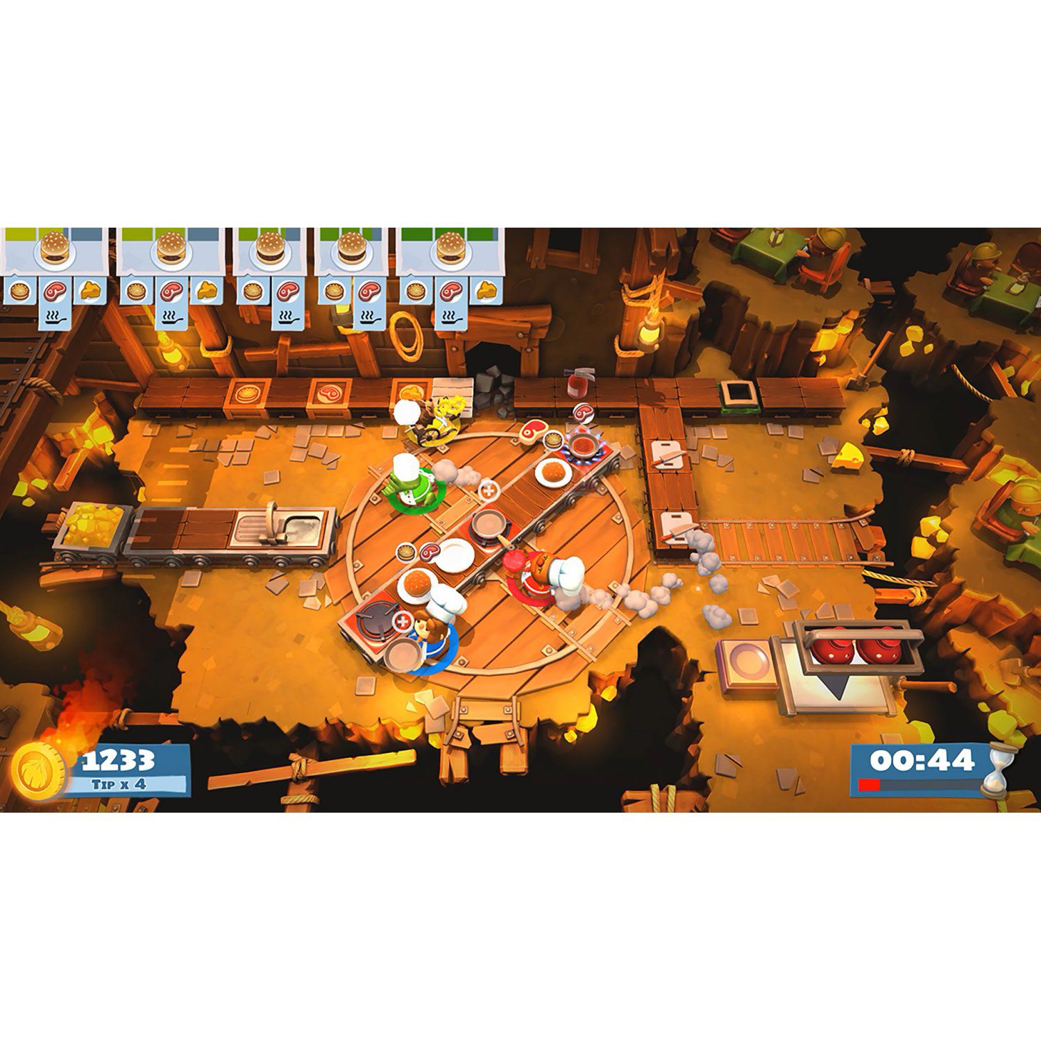 Overcooked + Overcooked 2 - PS4 - Game Games - A Loja Mais POP do ...