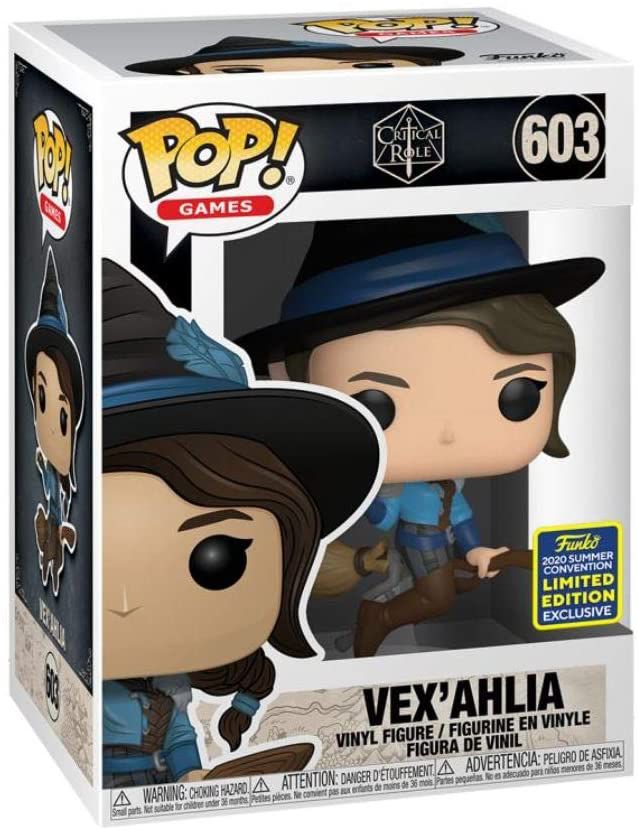 Funko Pop Critical Role 603 Vex'ahlia On Broom Sdcc 2020 - Game Games ...