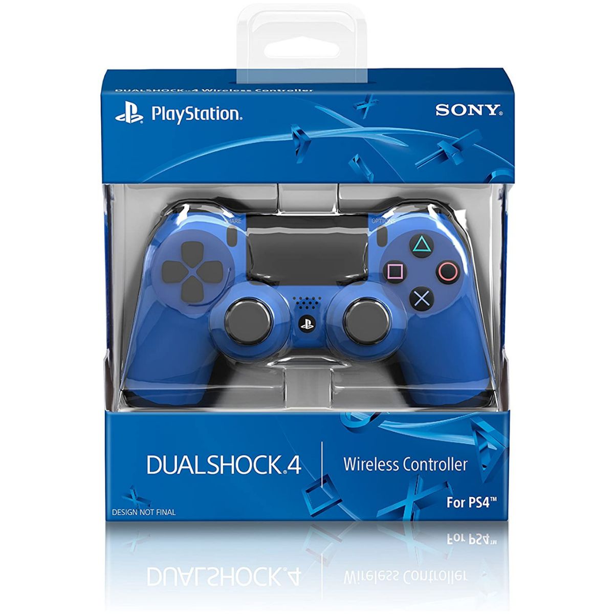 Controle DualShock 4 Wireless Azul Blue - PS4 - Game Games - A Loja ...
