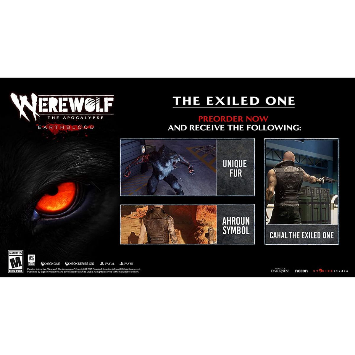Werewolf The Apocalypse Earthblood - PS5 - Game Games - A Loja Mais POP ...
