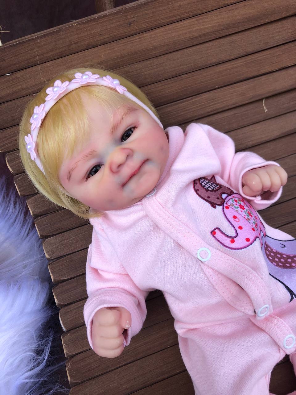 Bebezinha Silicone Sólido - MIMO'S REBORN