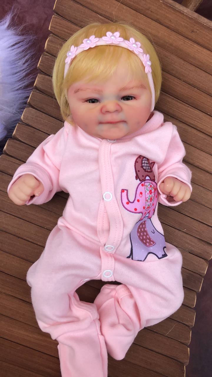 Bebezinha Silicone Sólido - MIMO'S REBORN