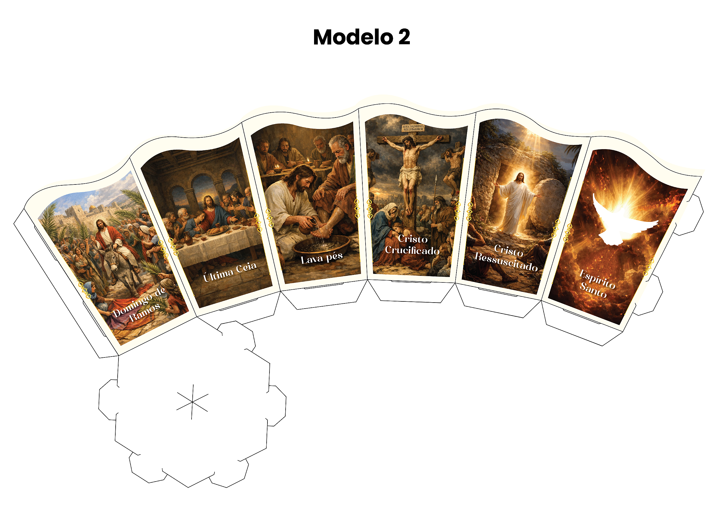 Protetor de Vela Semana Santa 2026 - Gráfica e Editora Católica