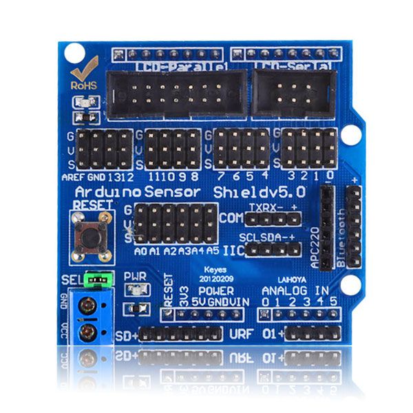Sensor Shield V5.0 para Arduino - Eletrônica Ômega