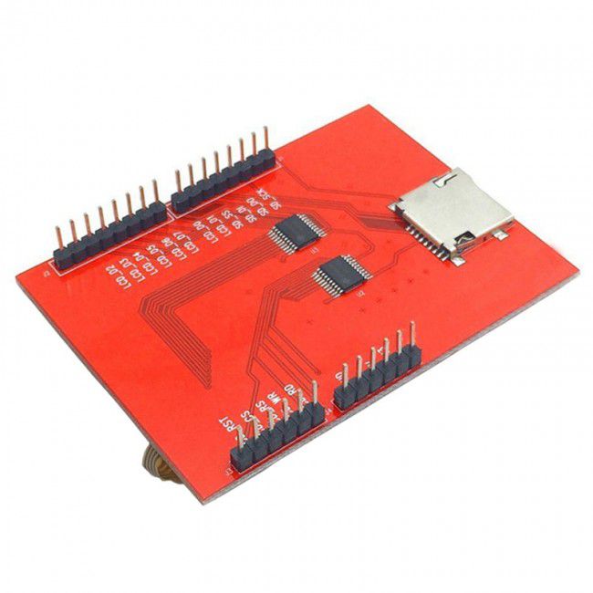 Display LCD TFT 2.4" Touchscreen Shield para Arduino - Eletrônica Ômega