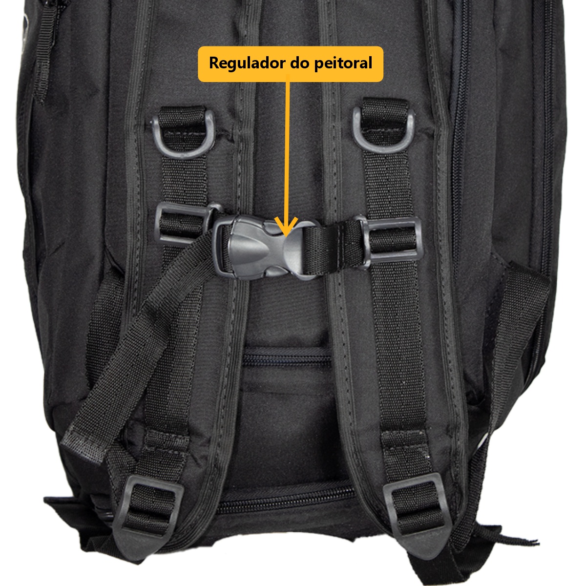 Mini Mala Mochila Impact Preto - EVERBAGS