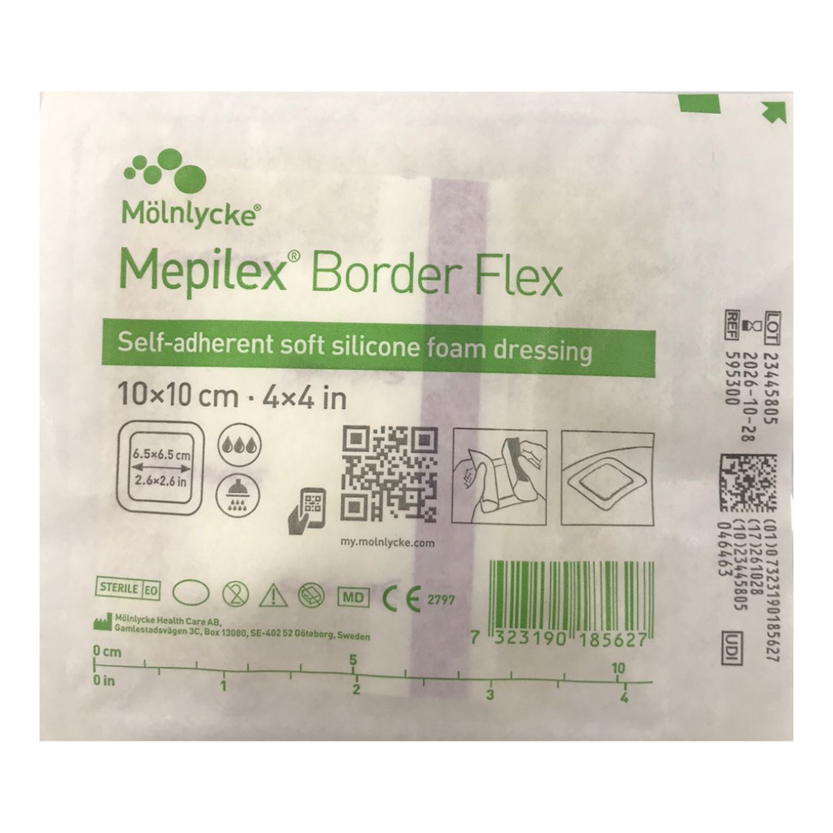 Curativo Mepilex Border Flex - Molnlycke - RareMed Hospitalar