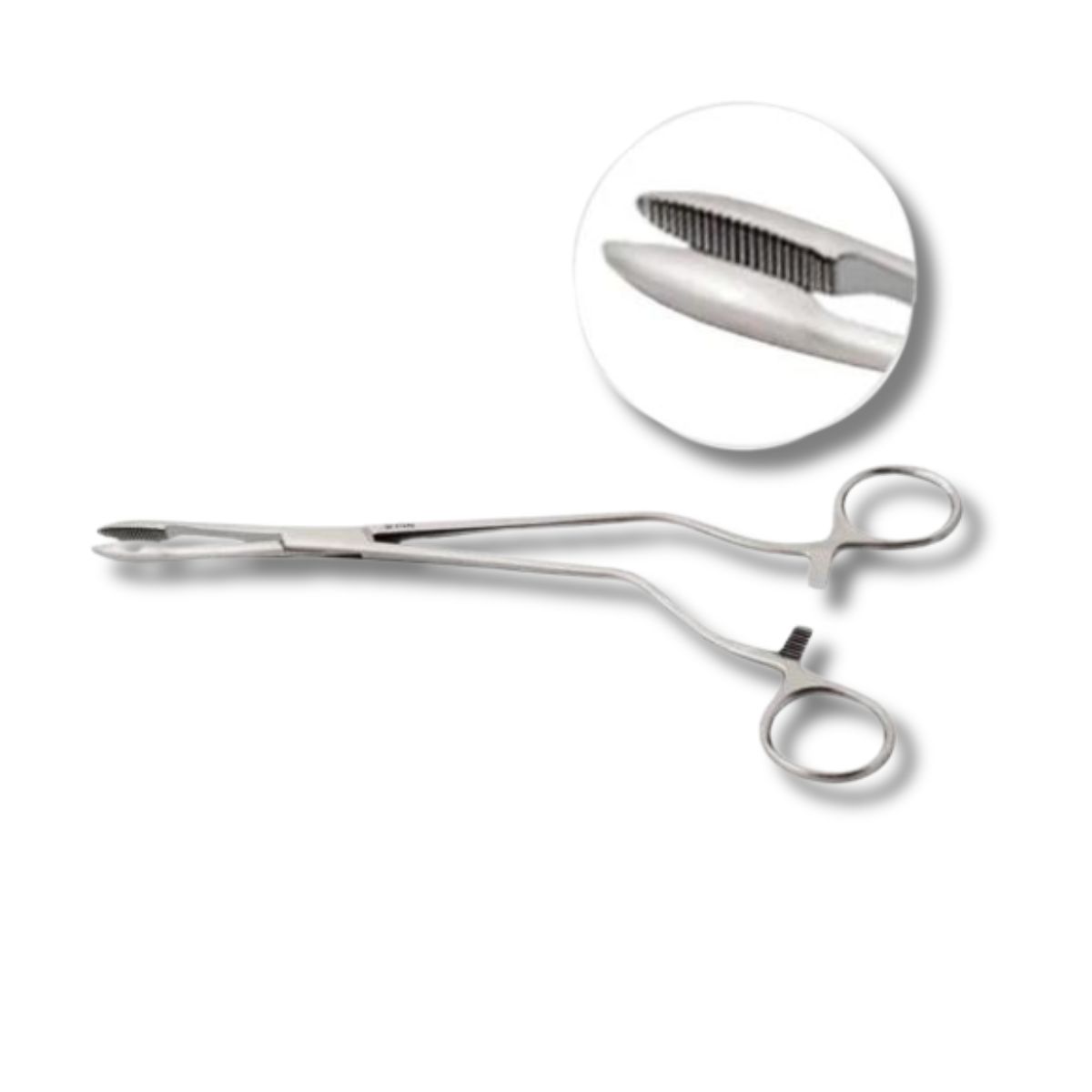 Pinça Cheron 24cm Aço Inoxidável - Abc Instrumentos Cirúrgicos ...