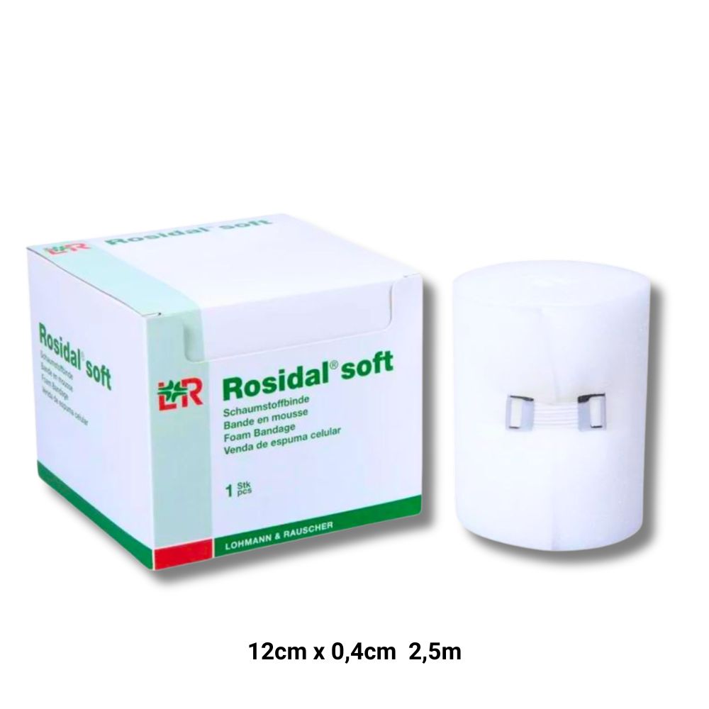 Bandagem de Espuma Rosidal Soft - Lohmann & Rauscher - RareMed Hospitalar