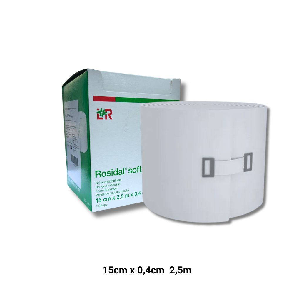 Bandagem de Espuma Rosidal Soft - Lohmann & Rauscher - RareMed Hospitalar