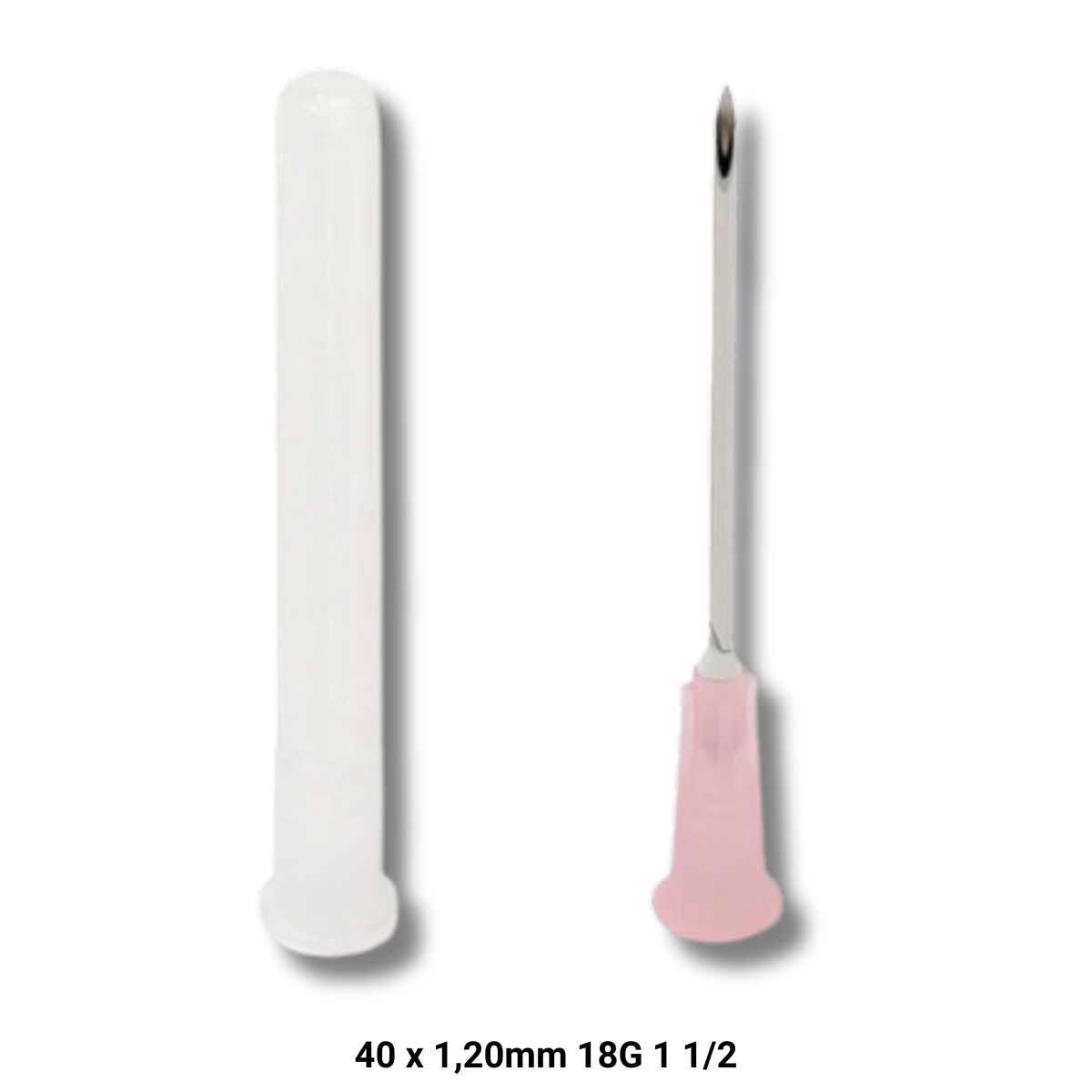 Agulha Hipodérmica Descartável 18G 1 1/2 40x1,20mm - Descarpack ...