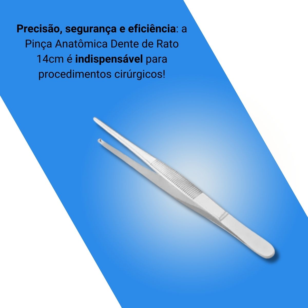 Pinça Dente de Rato 14cm - 6b - RareMed Hospitalar