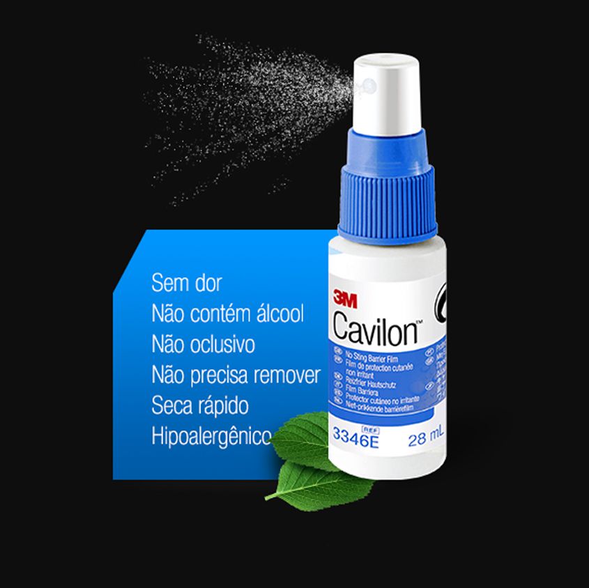 Cavilon Spray Barreira Protetora de Pele - 3m - RareMed Hospitalar