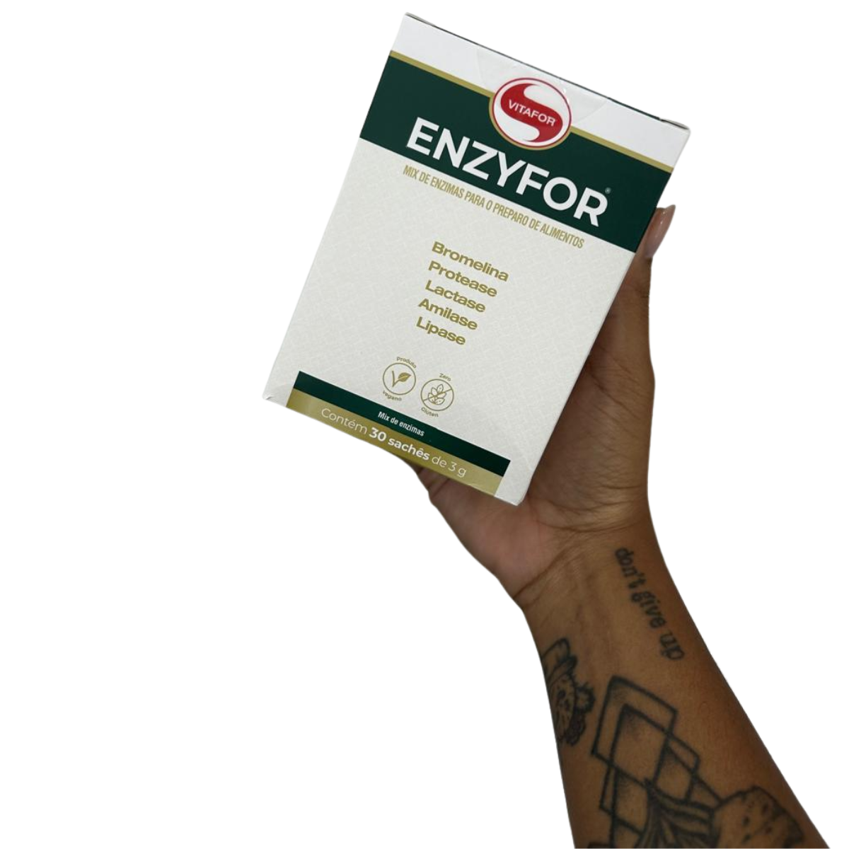 Enzyfor - 30 sachês 3g - Vitafor - RareMed Hospitalar
