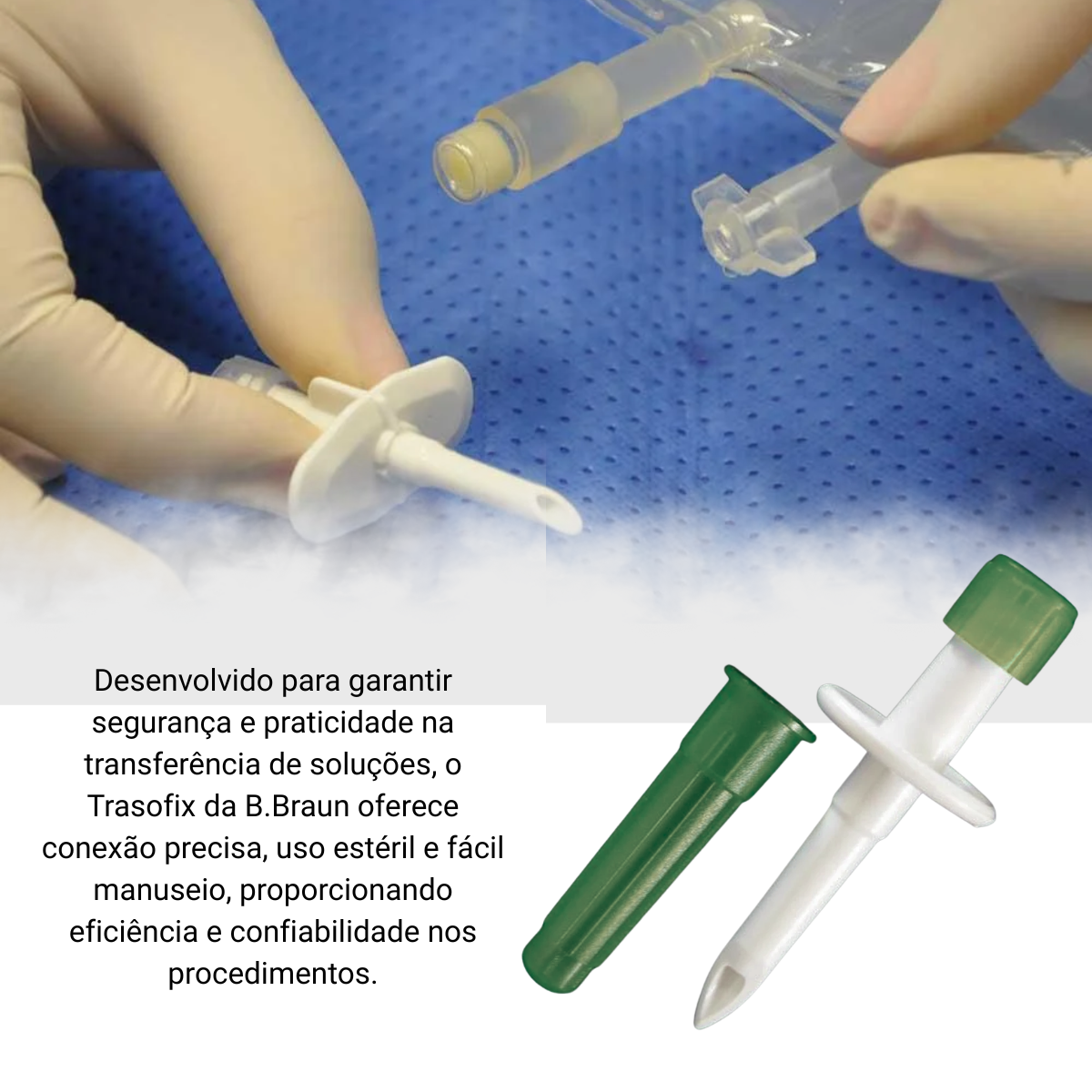 Transofix Dispositivo de Transferência Ponta Única - Unidade - B.Braun ...
