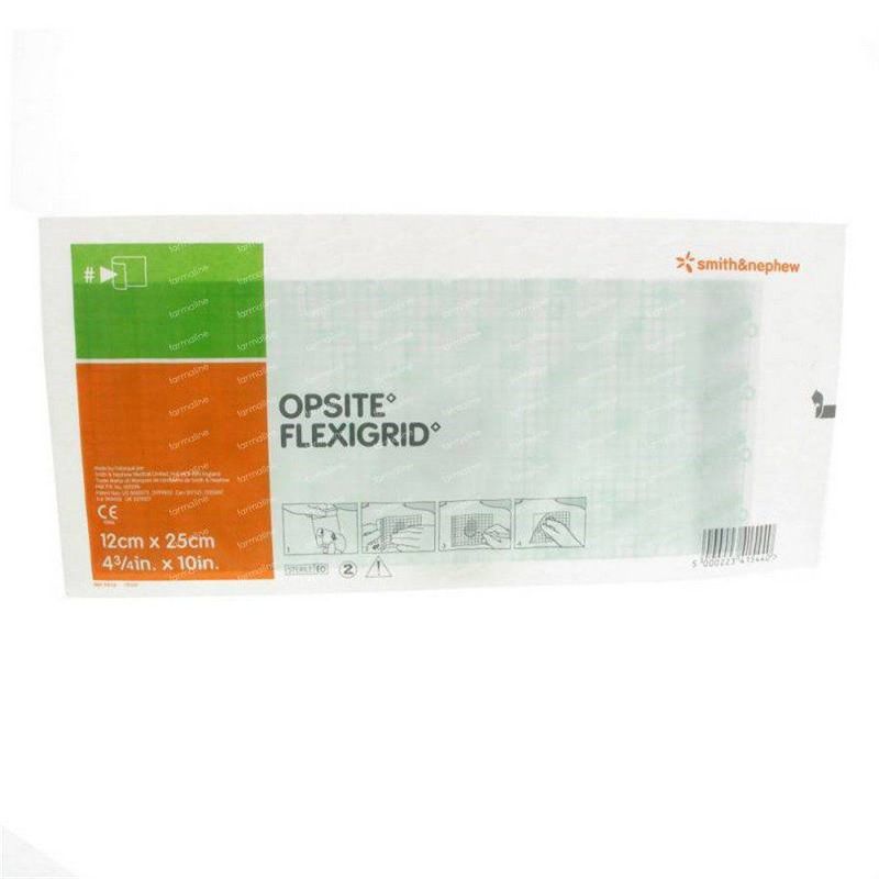 Curativo Filme Transparente Opsite Flexigrid Smith & Nephew - 1 Unidad ...