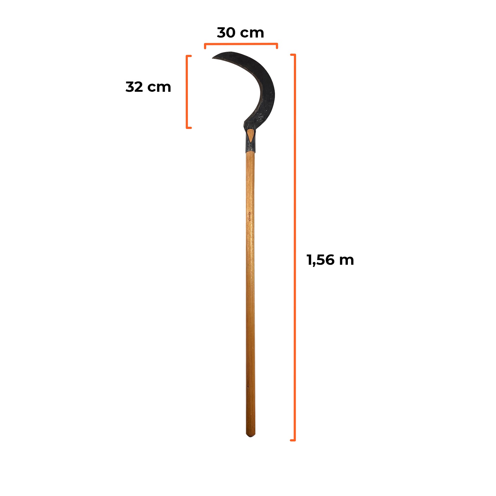 Foice meia lua Wenzel fechada com cabo. - Wenzel Ferramentas - Compre ...