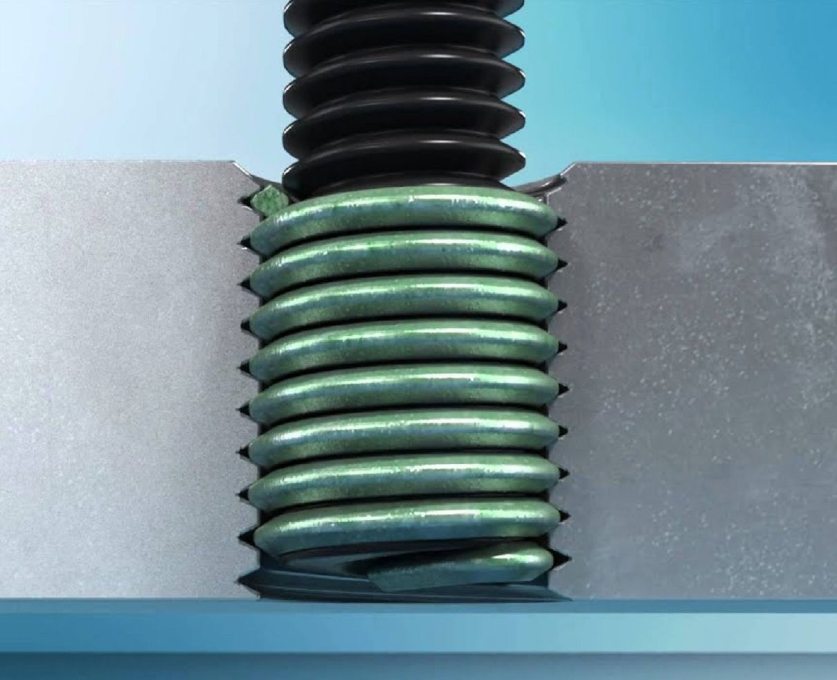 Inserto Postiço Rosca Postiça kit com 25pçs - M8 x 1,25 - clickferragem