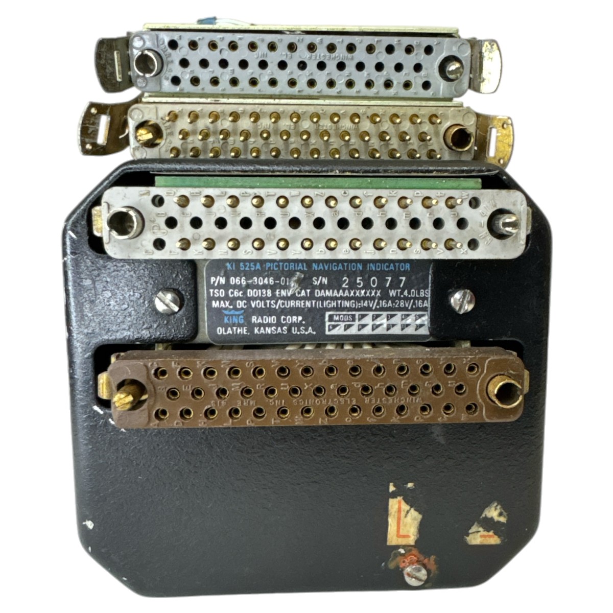 HSI PICTORIAL NAVIGATION INDICATOR - KI525A - KING (P/N 066-3046-01 I S ...