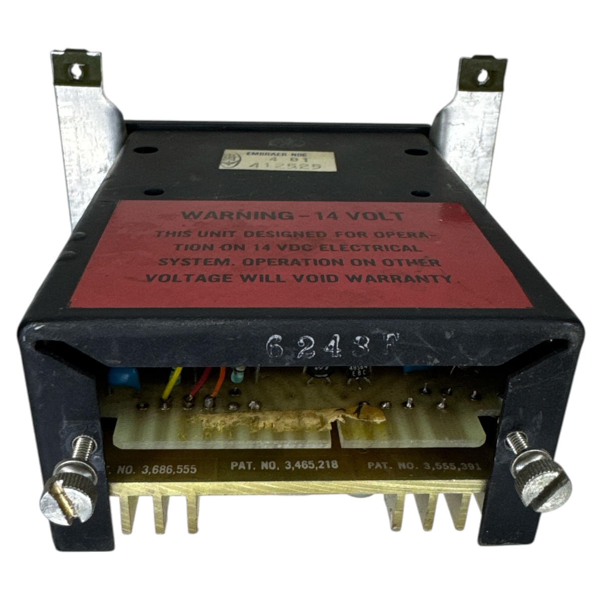 AUTOPILOT CONTROLLER CENTURY - 1C385-IIB - EDO-AIRE - (P/N IIB I S/N N ...