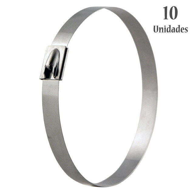 Abraçadeiras Auto travante de Aço Inox 316, 3/16" (4,76mm), ZIP TIE P ...