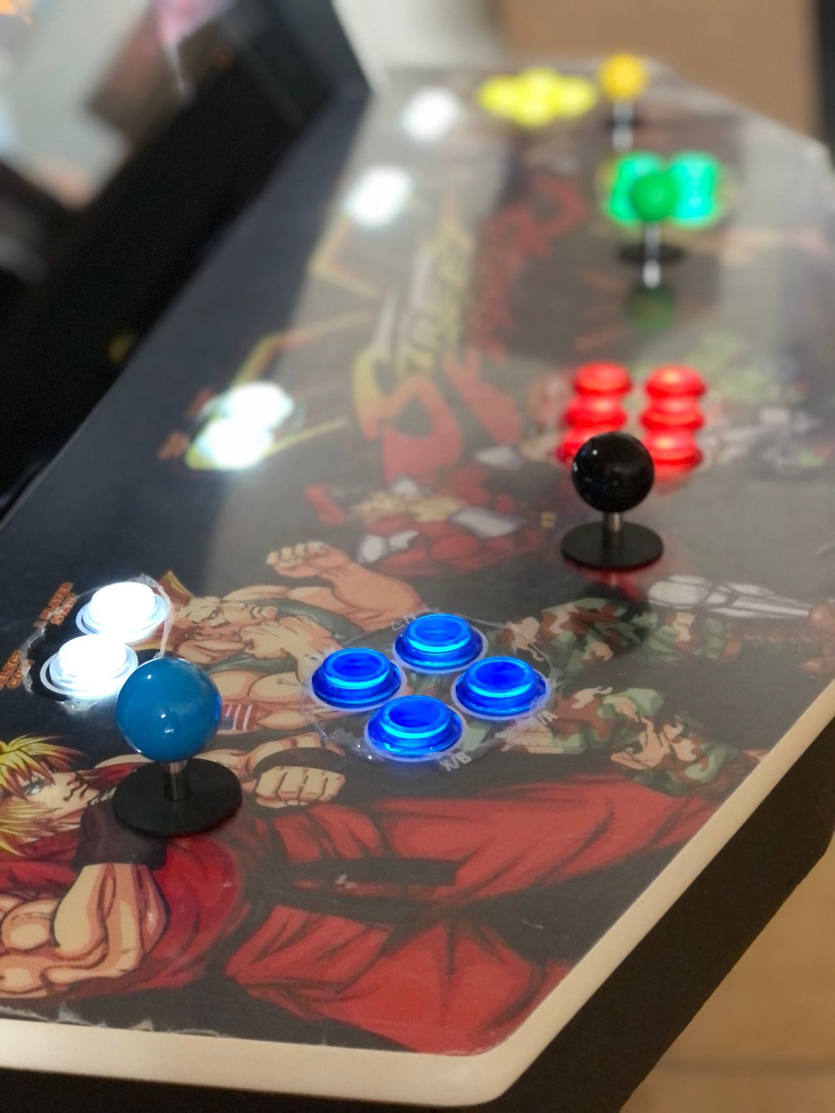 Arcade Premium Fliperama 42 Polegadas - 4 Players - Street Fighter ...