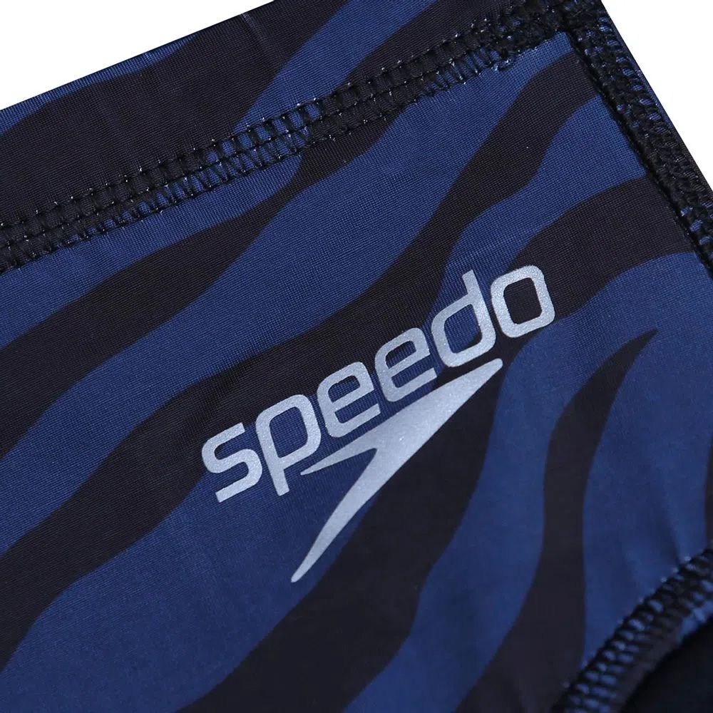 Sunga Speedo Classica Zebra Azul Marinho Masculino - 10K Sports