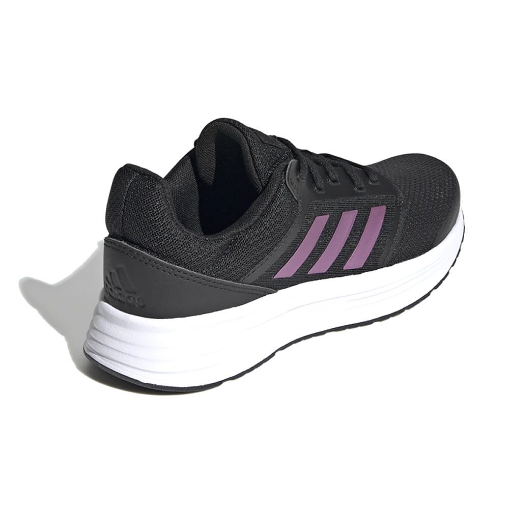 Tenis Adidas Galaxy 5 Feminino Preto e Rosa - 10K Sports