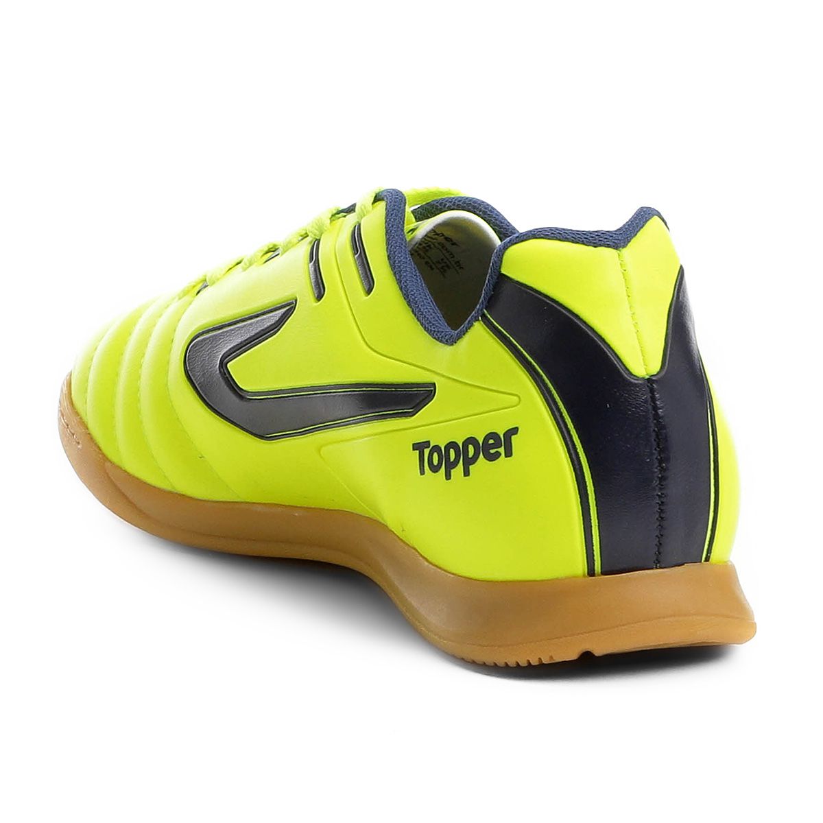 Tênis Salão Topper Boleiro Infantil Amarelo/Marinho - 10K Sports